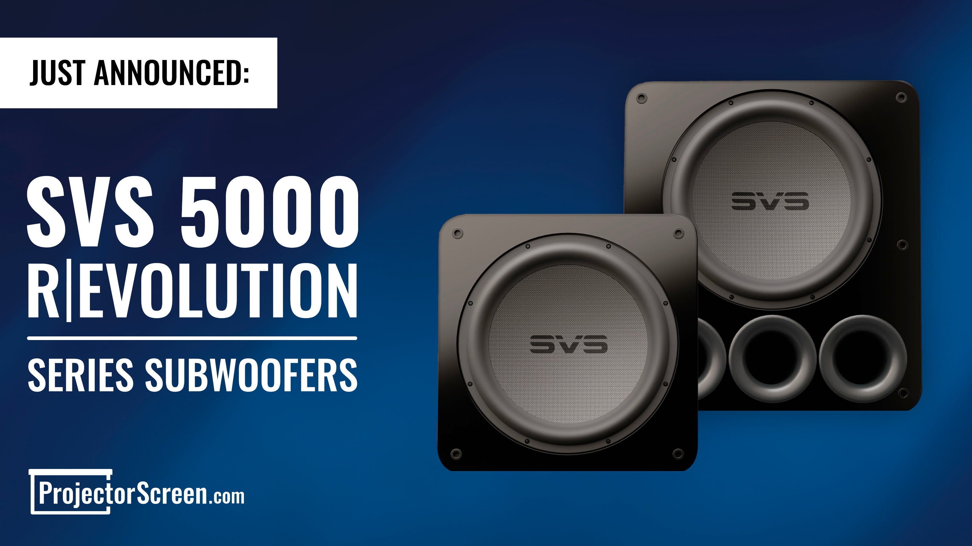 Elevate Your Home Theater with the New SVS 5000 R|Evolution Series Sub ...