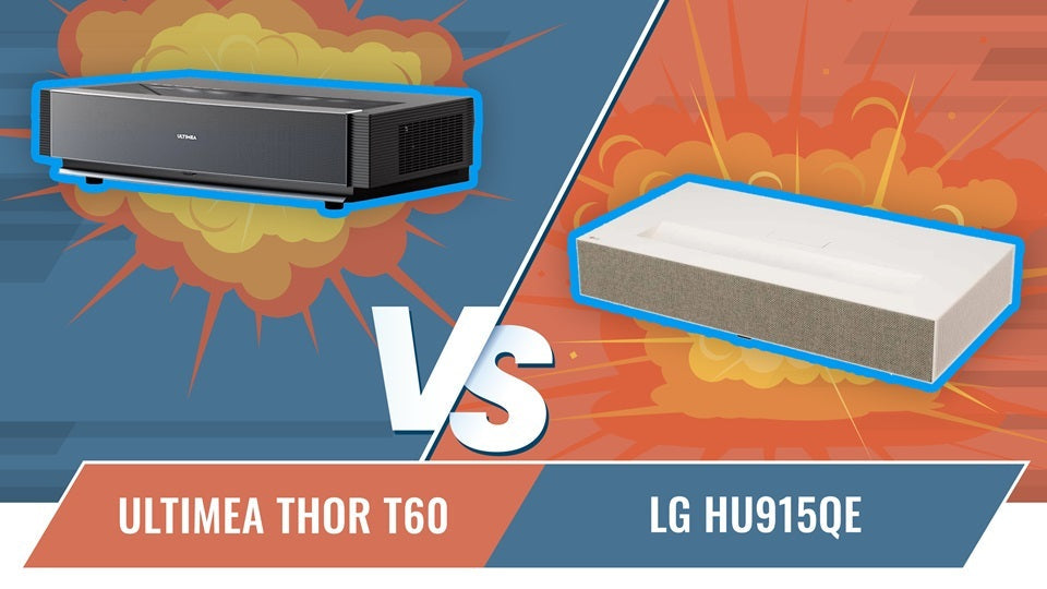 Ulitmea Thor T60 vs LG HU915QE Ultra Short Throw Projector Shootout – ProjectorScreen.com