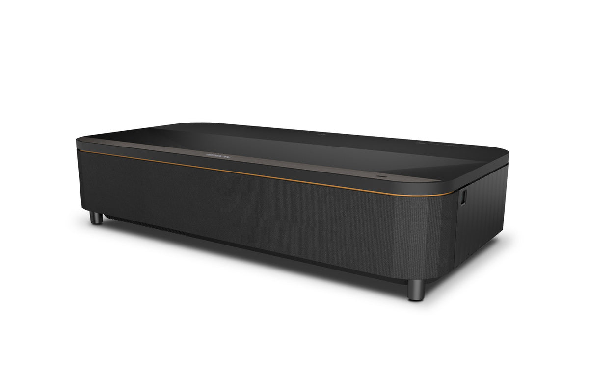 Epson QS100B 4K Ultra Short Throw Projector 4500 Lumen - Black Laser T ...