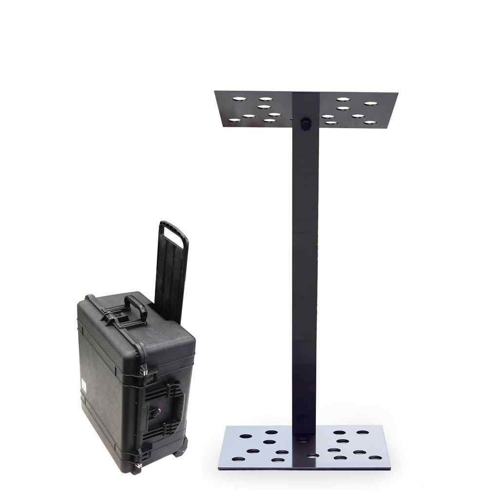 Produits Urbann Inc Y7C-V19 Contemporary Charcoal Aluminum Full Floor ...