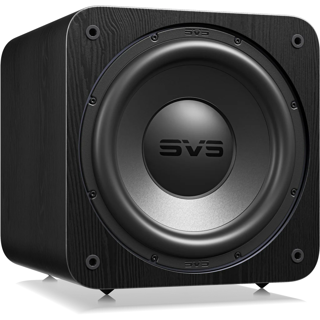 SVS SB-3000R Evolution Powered subwoofer with app control (Black Ash ...