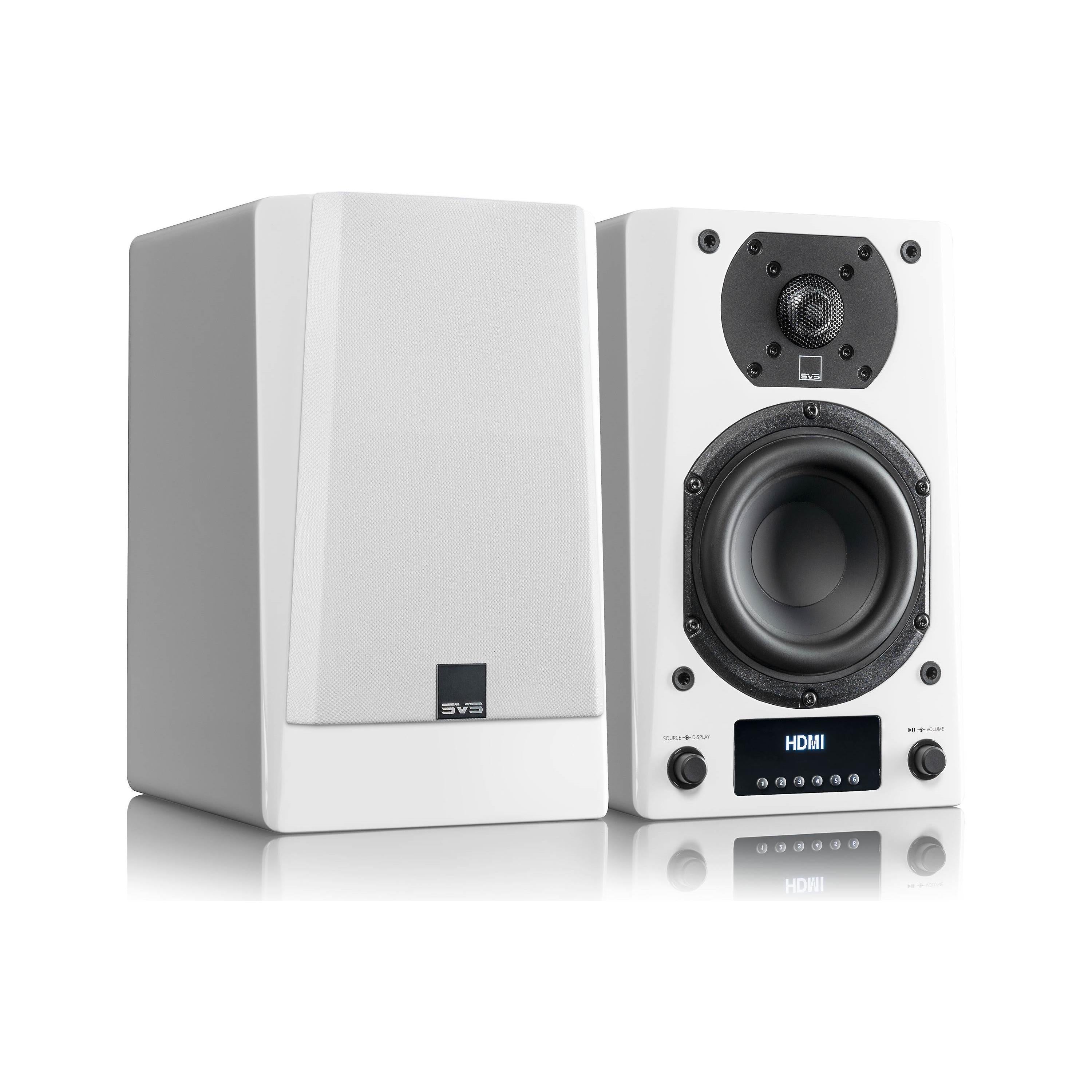 SVS Prime Wireless Pro Powered bookshelf speakers with Google Chromeca ...