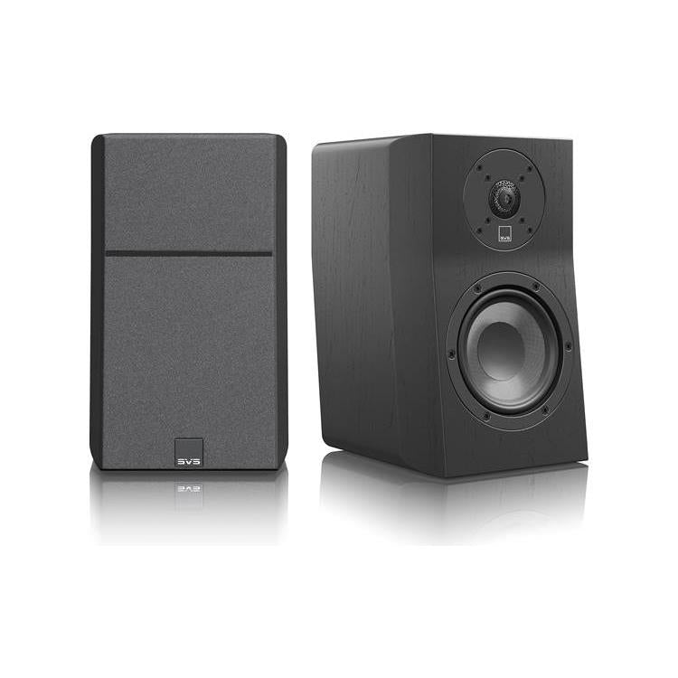 SVS Ultra Evolution Nano Bookshelf speakers (Black Oak Veneer ...